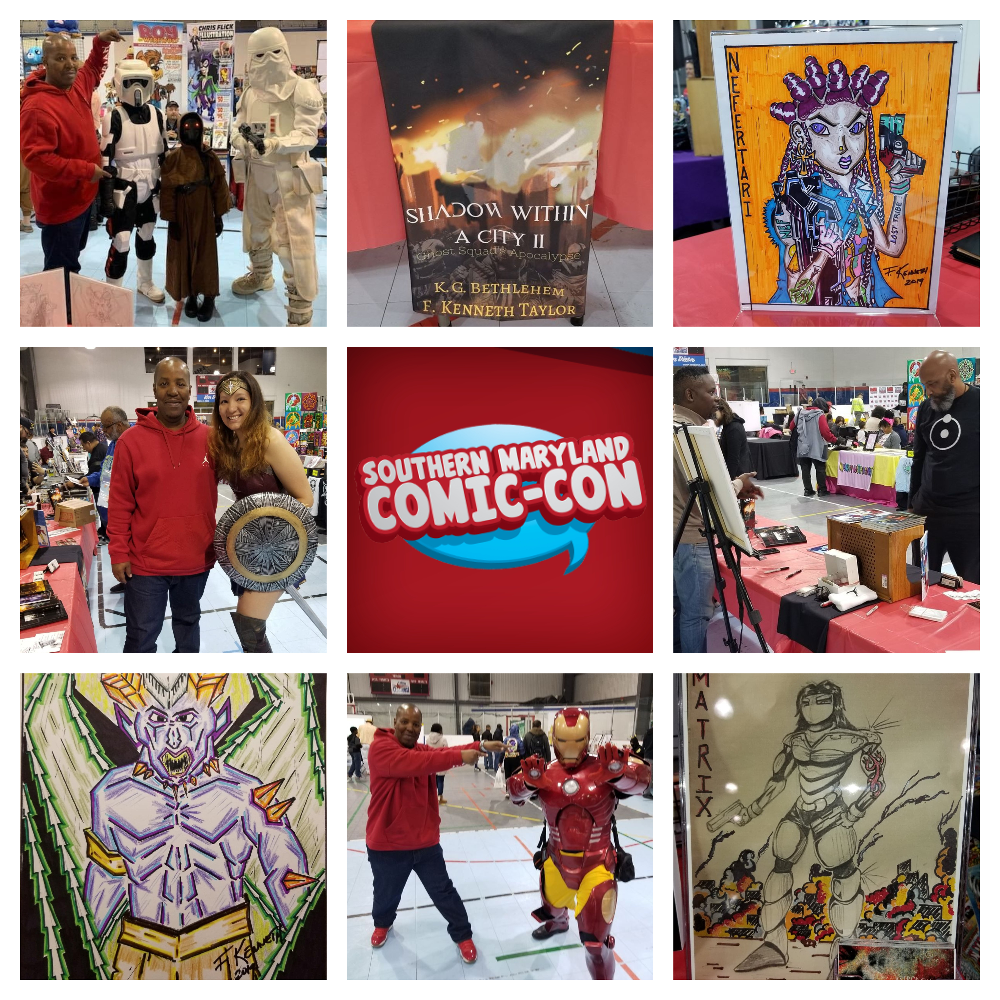 Southern Maryland Comic Con Recap – S.W.A.C Book Series